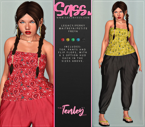 Second Life Marketplace - Sass [Tenley Collection v1] ♥ Legacy/Perky ♥ ...